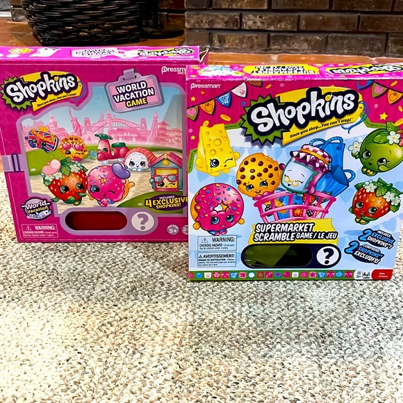 Shopkins | Toys | 2 Shopkins Board Games | Poshmark